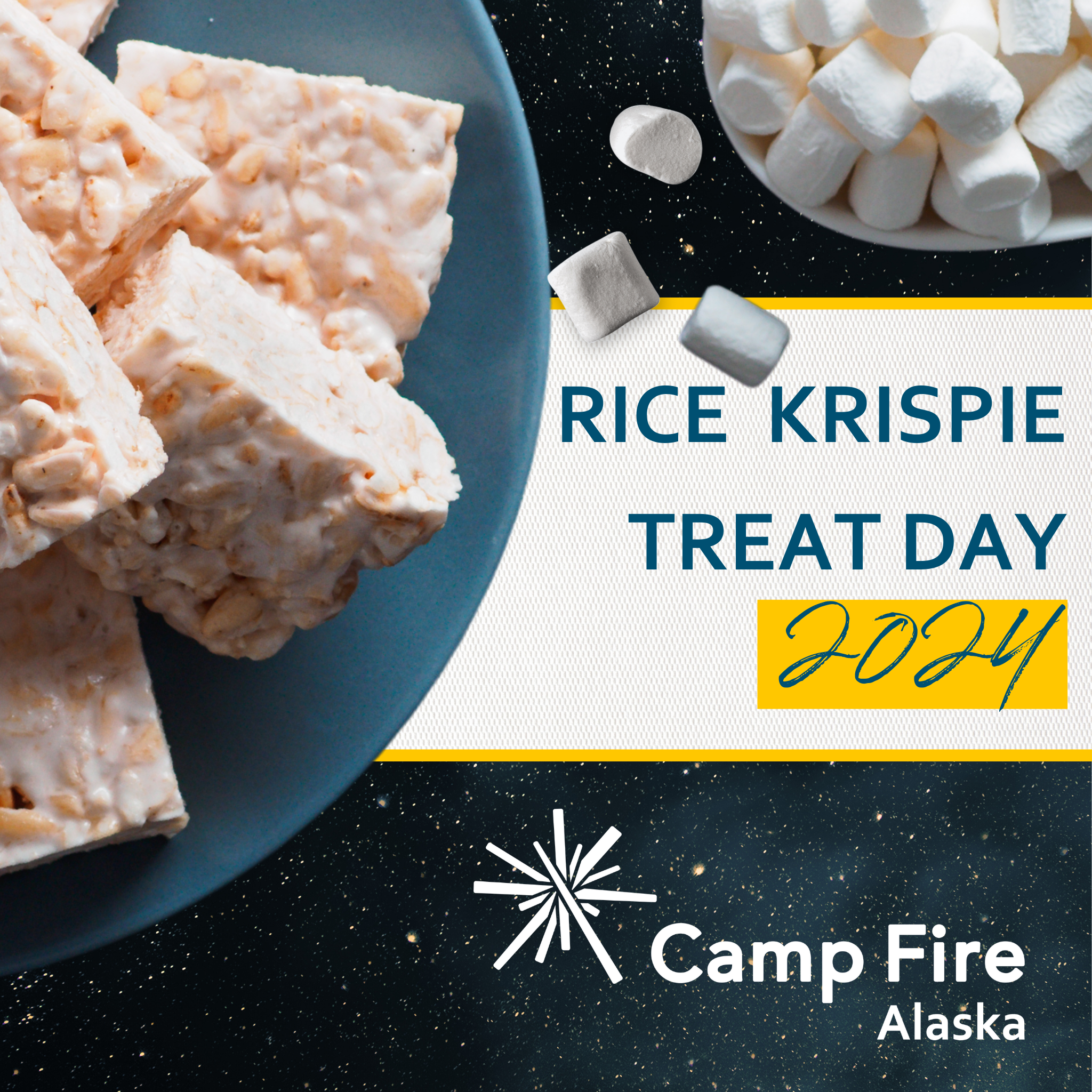 Rice Krispie Treat Day 2024 - Camp Fire Alaska